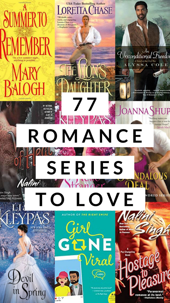 Books To Binge Read 77 Romance Series To Love Diamonds In The Library