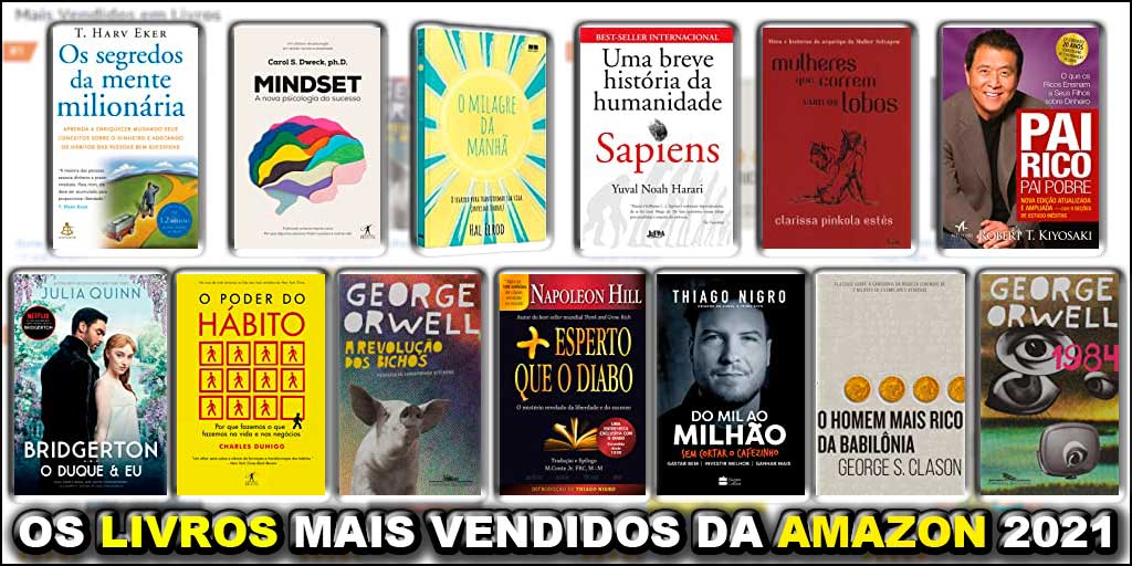 Livros Mais Vendidos Na Amazon Brasil Atualizado