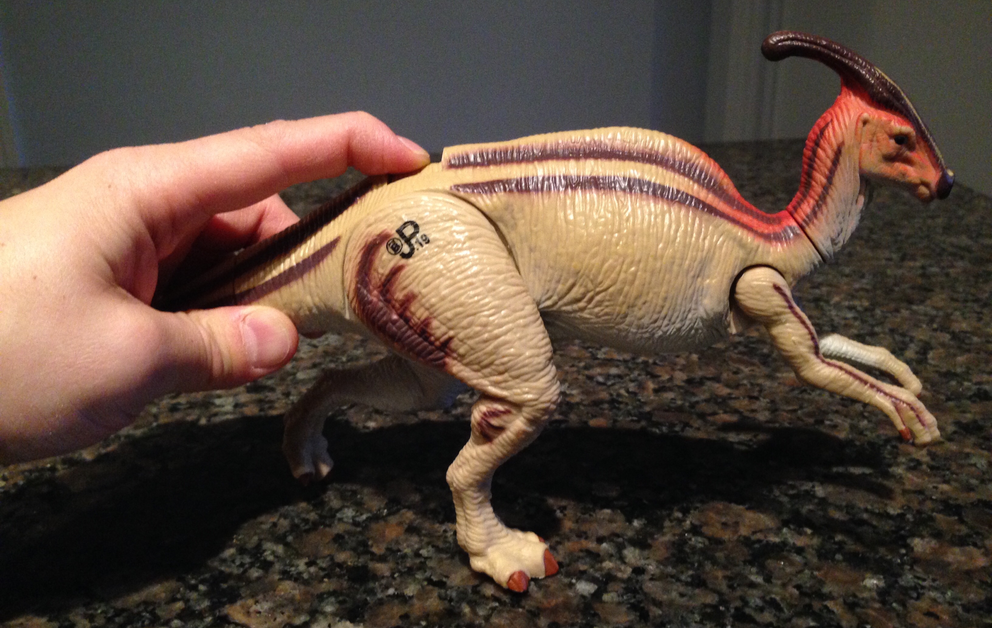 The Lost World Jurassic Park Parasaurolophus Toy Toywalls