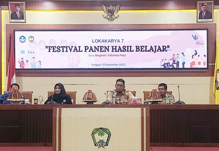 Lokakarya 7 Festival Panen Hasil Belajar Calon Guru Penggerak Kabupaten