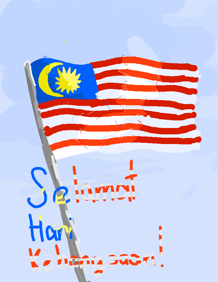 Cara Melukis Bendera Malaysia Berkibar Cara Gantung Bendera Malaysia