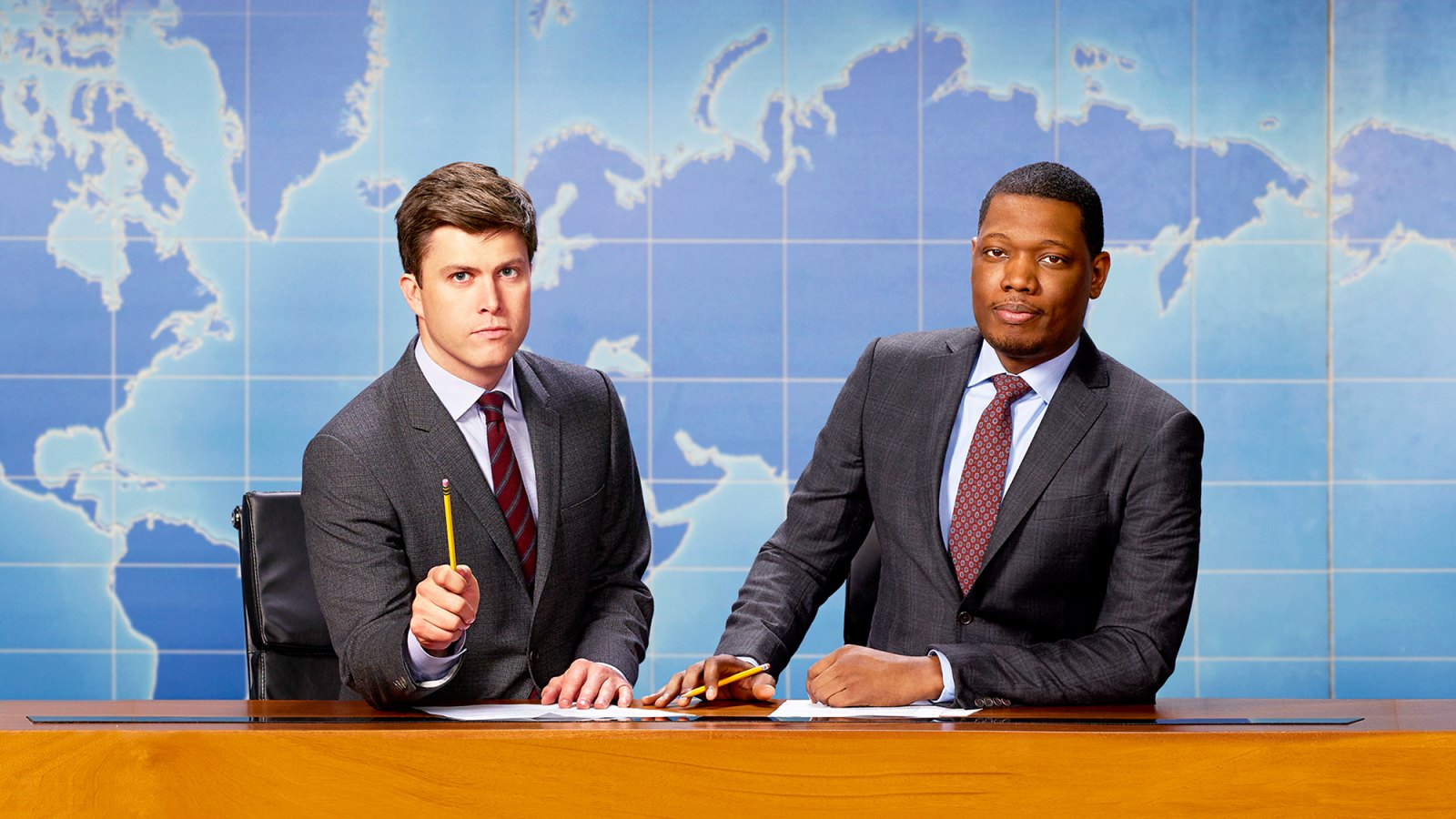 Emmy Awards 2018 Snls Colin Jost Michael Che To Host