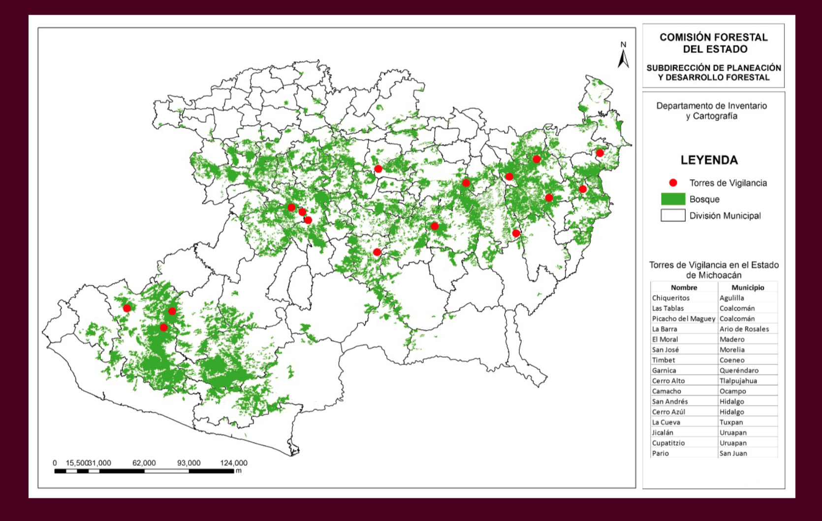 Programa De Prevención Combate Y Control De Incendios Forestales En