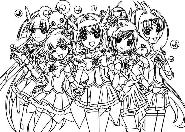 27 Pretty Image Of Glitter Force Coloring Pages