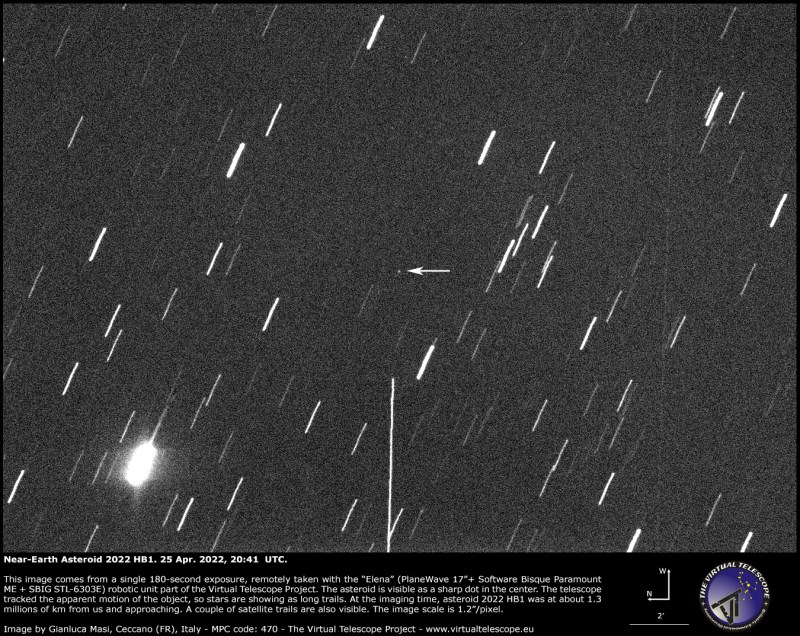 Un Asteroide Del Tamaño De Un Autobús Está Pasando Muy Cerca De La