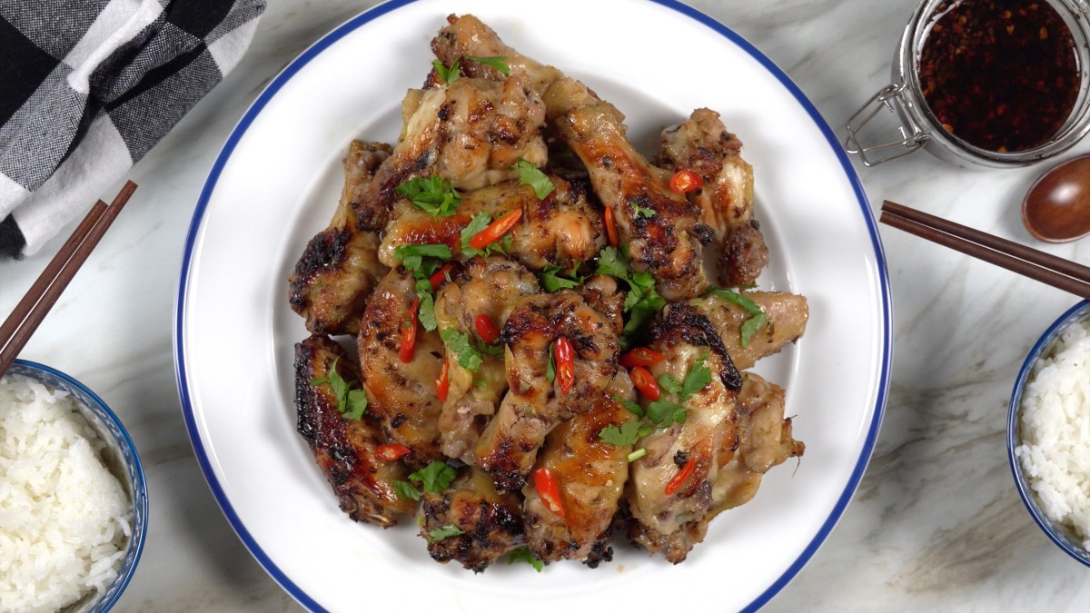 Lemongrass Chicken Wings