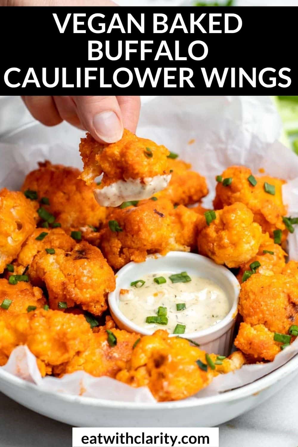 Vegan Buffalo Cauliflower Wings Eat With Clarity