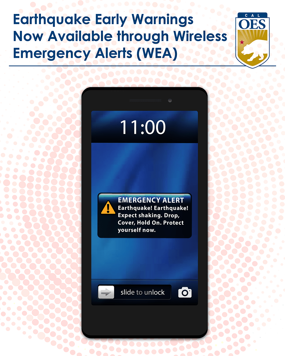 Zzwireless Emergency Alerts California Earthquake Early Warning