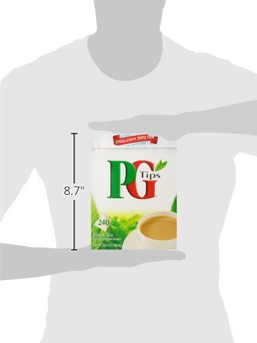 Pg Tips Black Tea Pyramid Tea Bags 240 Count Boxes Pack Of 2 Tea