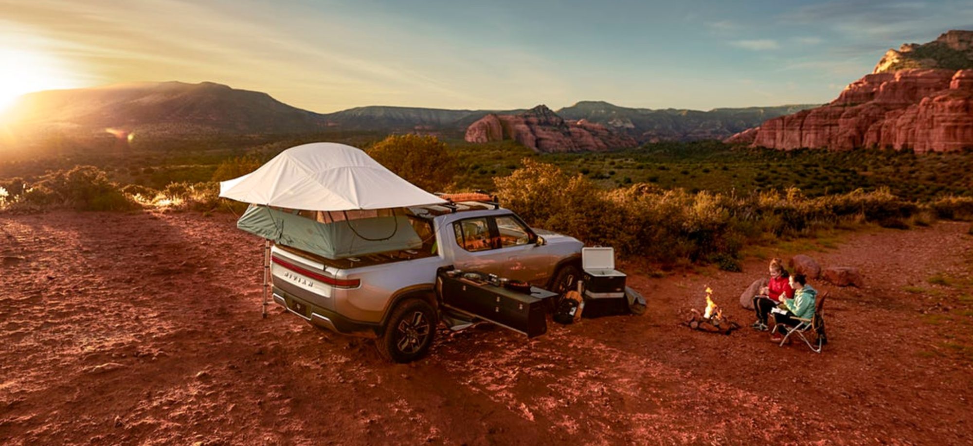 Rivian Releases Video Of Its Electric Pickup Truck Camper Option Electrek