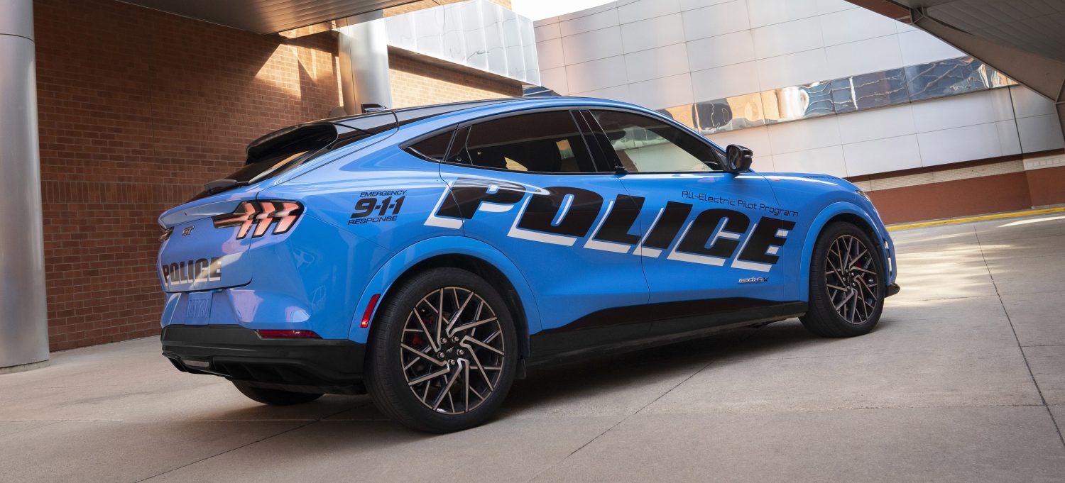 Ford Mustang Mach E Passes Michigan State Police Test Electrek