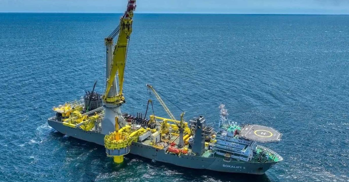 The Uss First Commercial Offshore Wind Farm Just Got Its First Foundation