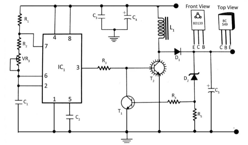 High Voltage Dc Dc Converter Schematic