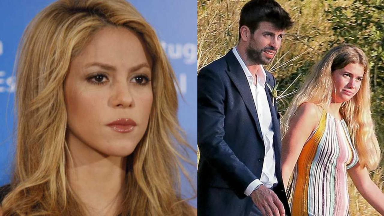 Gerard Piqué Es Captado En Boda Con Su Nueva Novia Mientras Se Besan Y