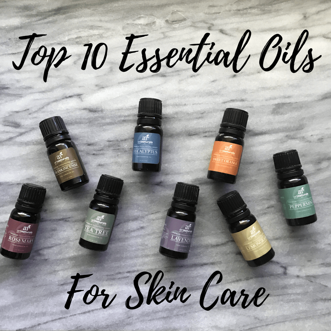 Top 10 Essential Oils For Skin Care ⋆