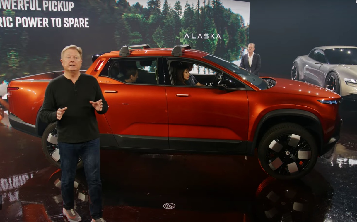 Fisker Unveils Alaska Electric Pickup Truck Sets 2025 Production