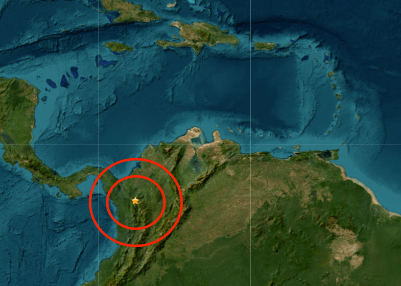 Un Sismo Sacude Varias Regiones De Colombia