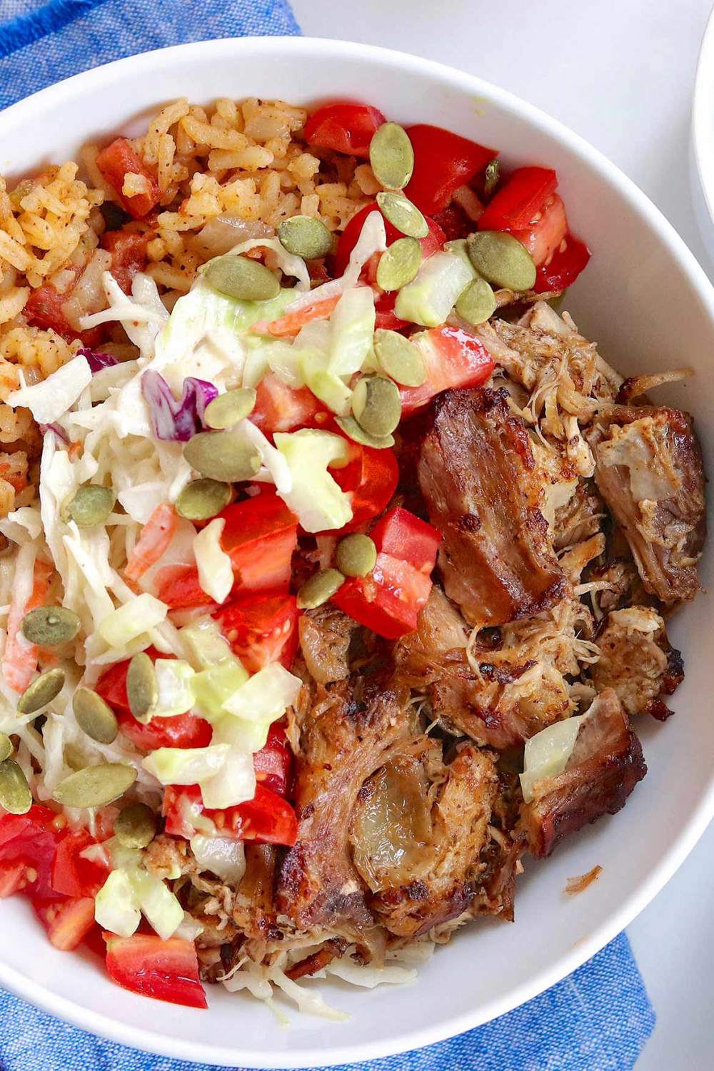 Pork Carnitas Burrito Bowls The Fountain Avenue Kitchen