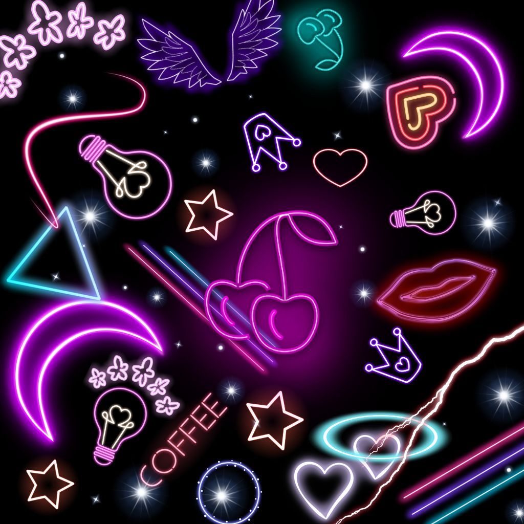 Neon Fondos Cool Para Chicas Fondos De Pantalla Neon Chicas Anime