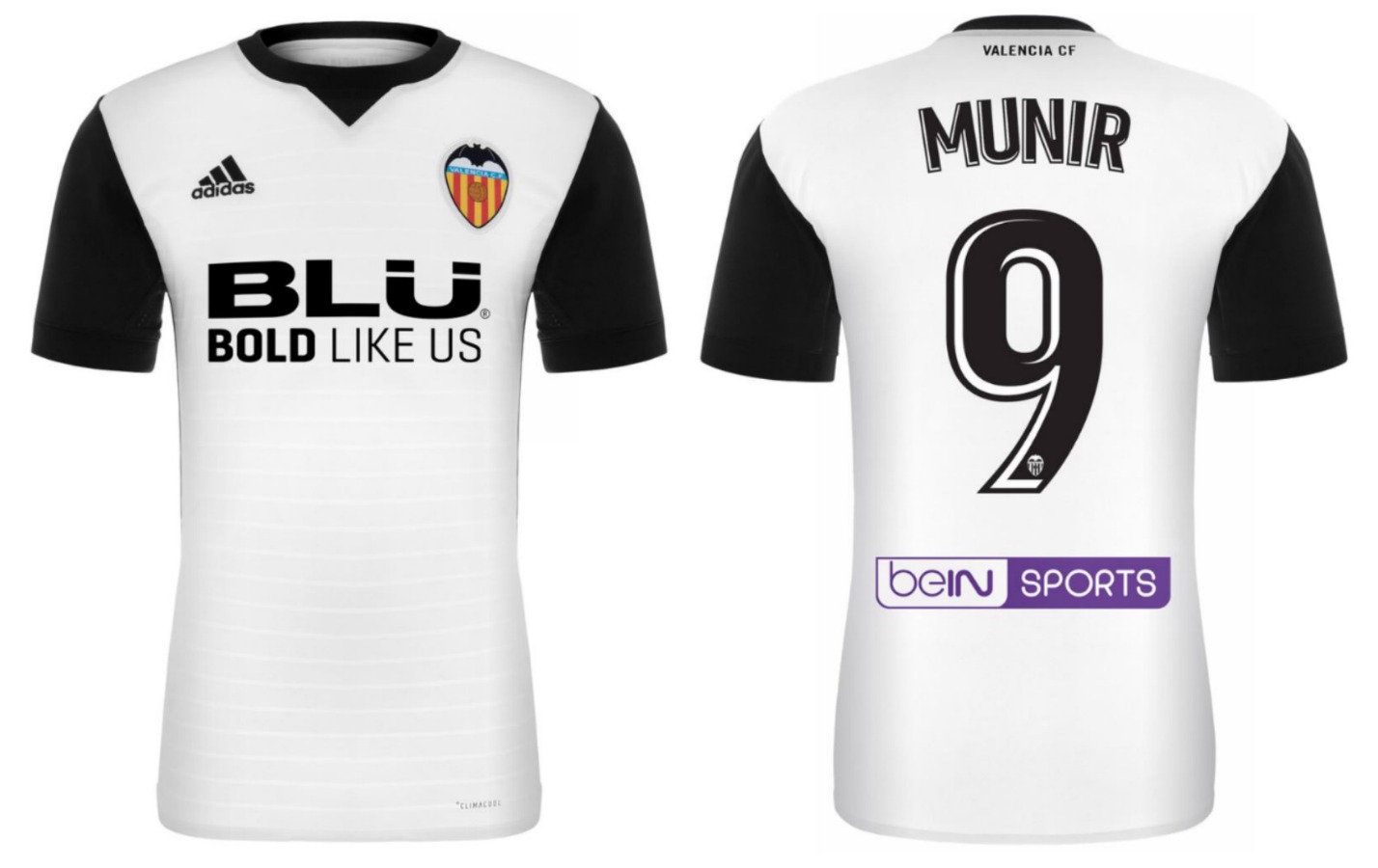 Valencia Cf 201718 Adidas Home Kit Football Fashion