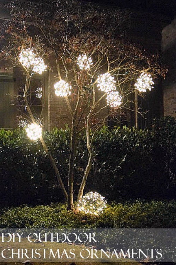 30 Amazing Diy Outdoor Christmas Decoration Ideas For Creative Juice