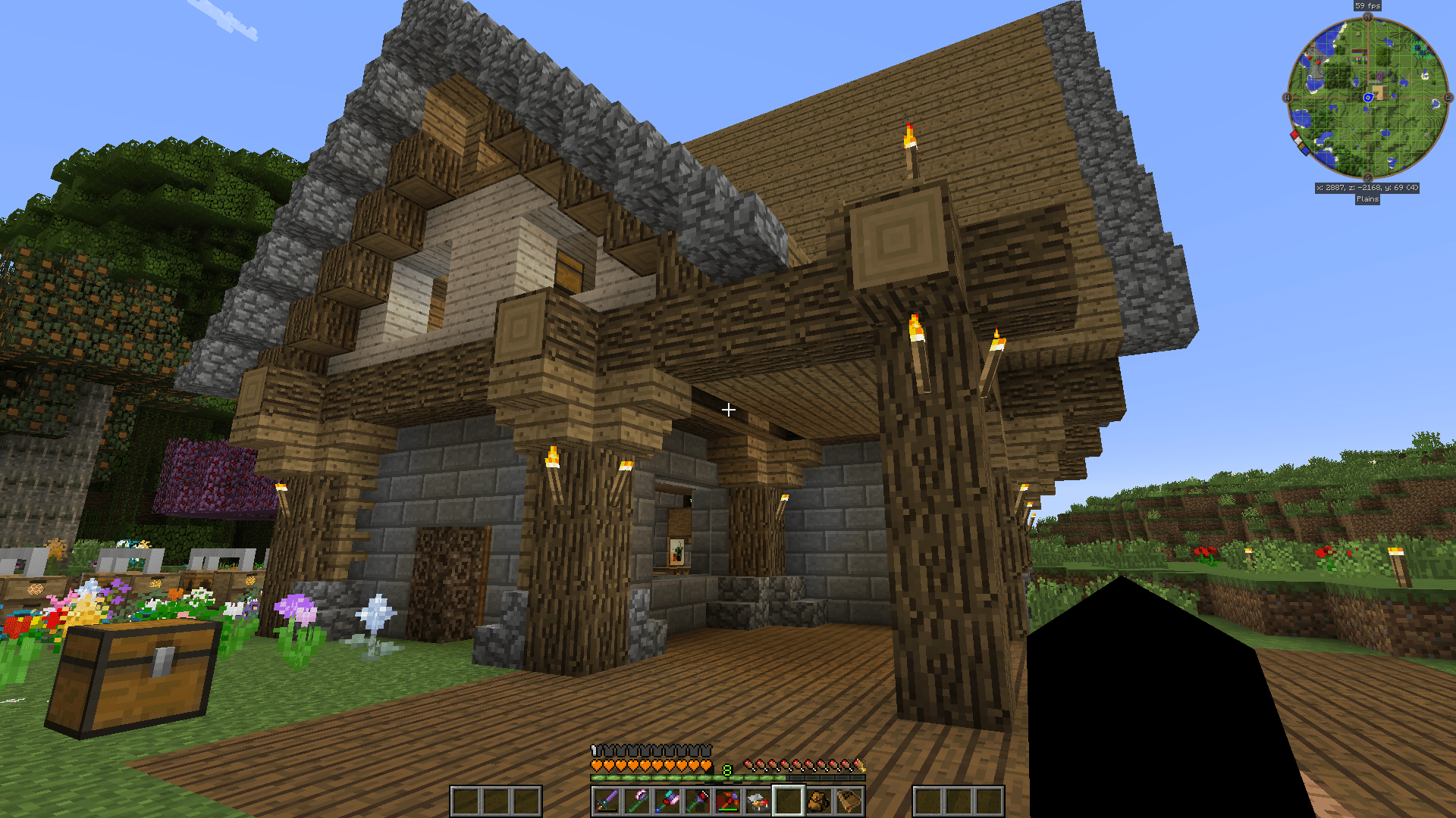 Nachbauen Minecraft Mittelalter Haus Bauplan Pdf Mittelalter Haus