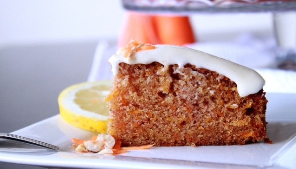 In My Studio Moist Carrot Cake With Lemon And Cream Cheese Frosting