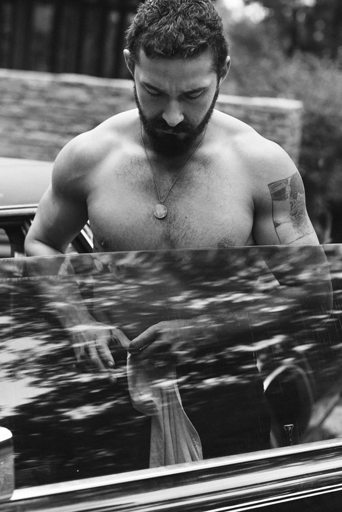 Shia Labeouf For Interview Magazine Fashionably Male