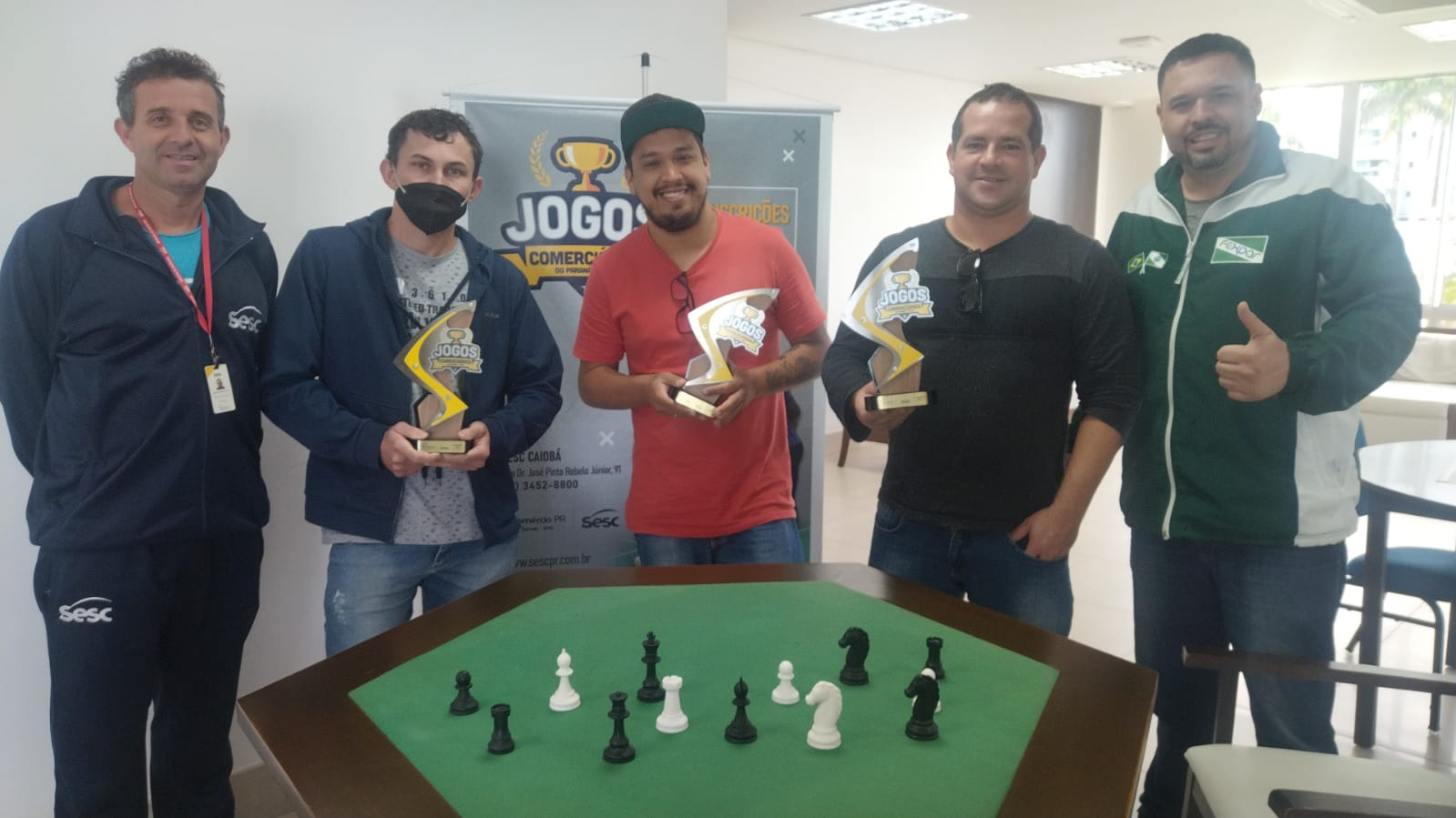 Definidos Os CampeÕes Da 1ª Fase Dos Jogos ComerciÁrios No Sesc Caioba