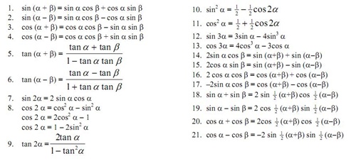 Rumus Trigonometri Kelas 10 Lembar Edu