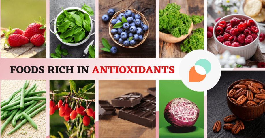 Foods Rich In Antioxidants 10 Foods For Better Health Fitelo