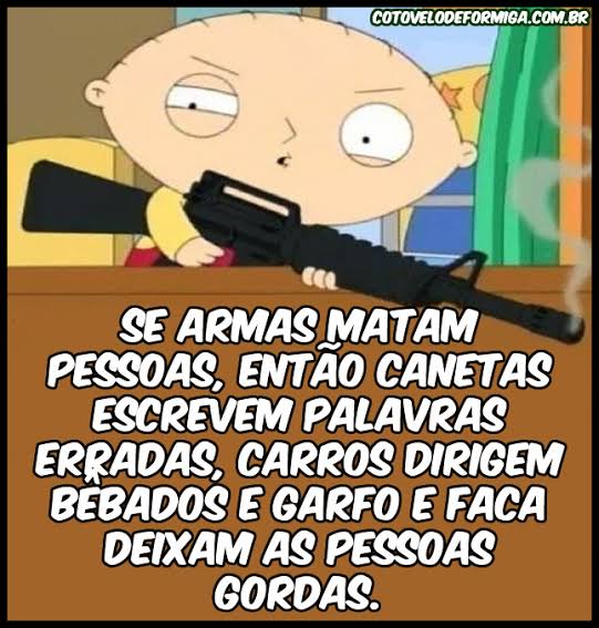 Armas Não Matam Pessoas Pessoas Matam Uma Falácia Que Ignora A Causa