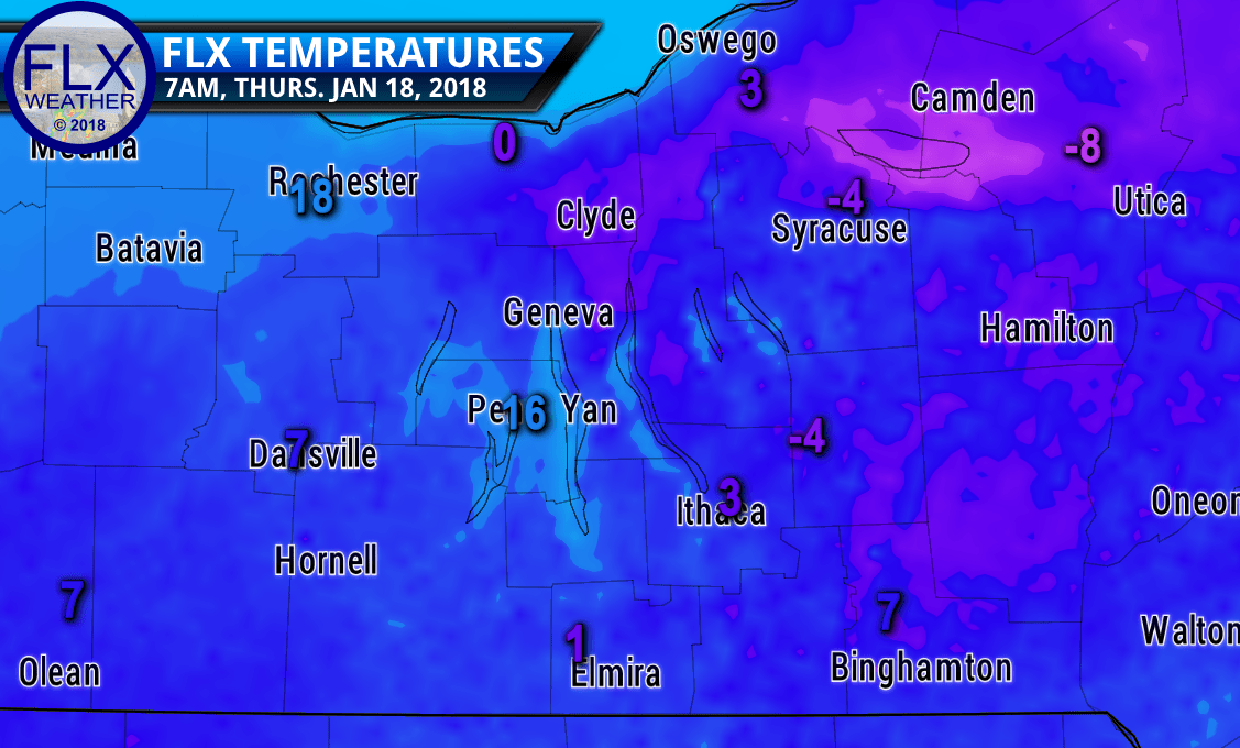 Temperatures Trend Upwards For The Finger Lakes Finger Lakes Weather