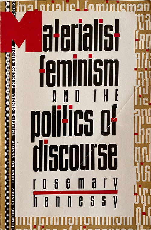 Materialist Feminism And The Politics Of Discourse