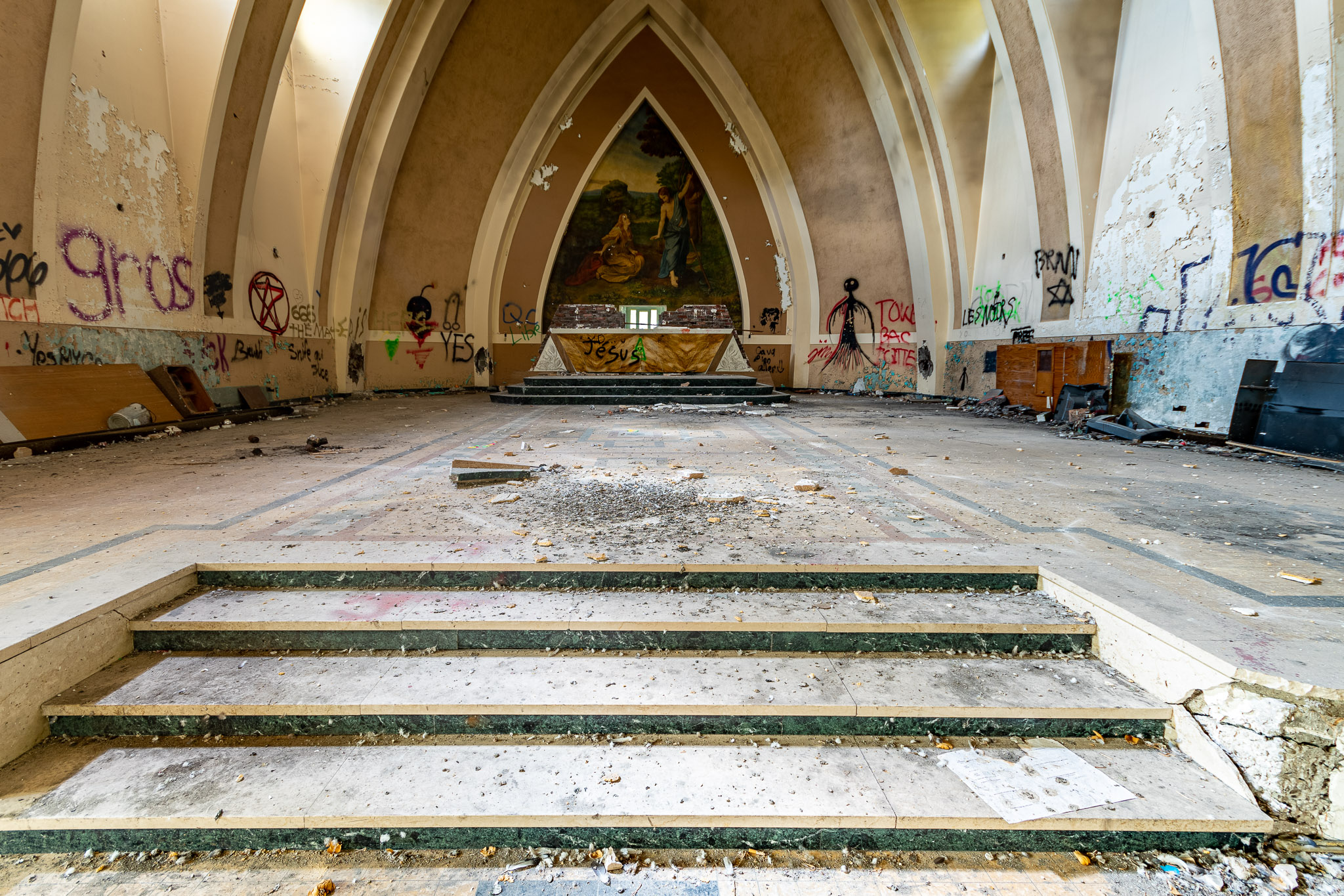 Exploring A Condemned Abandoned And Deserted Catholic Church