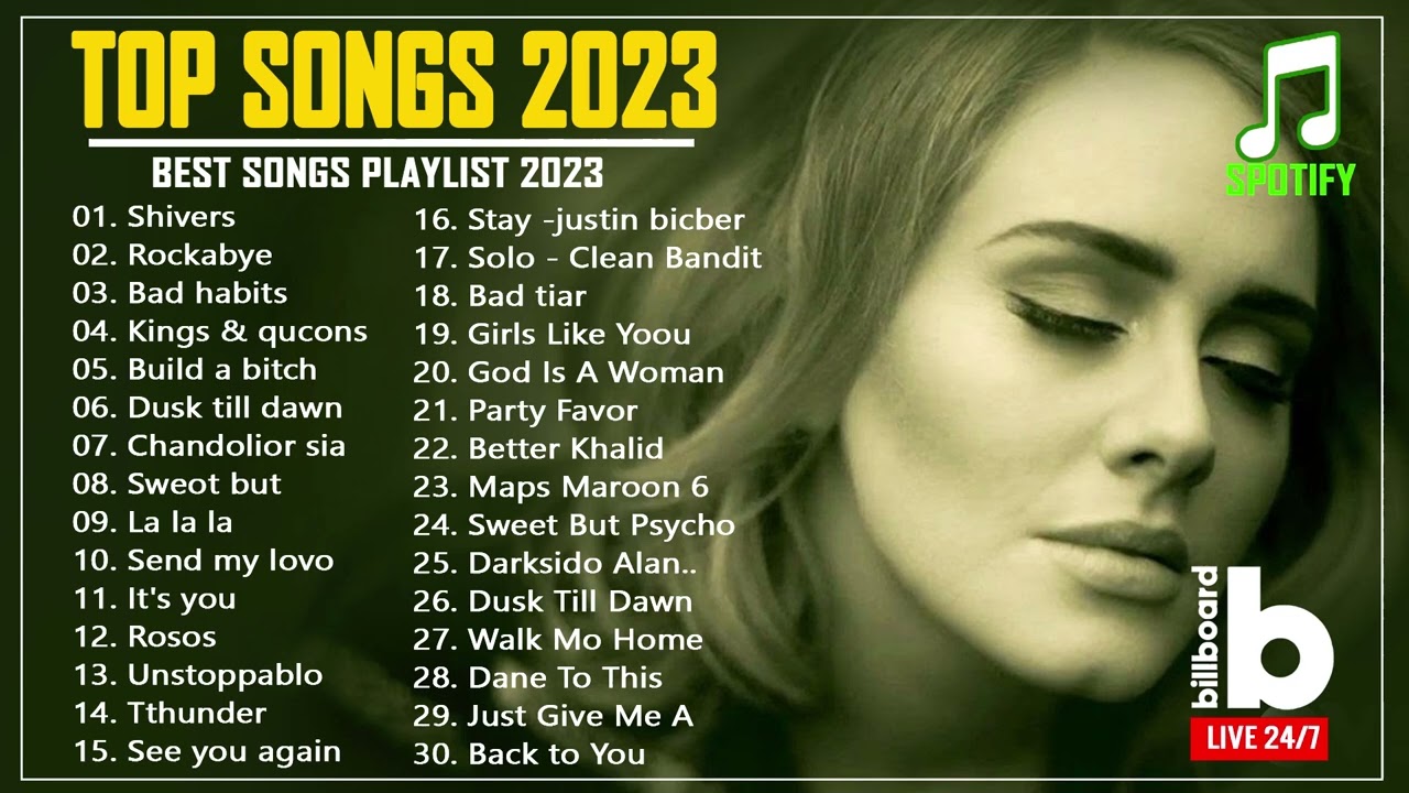 Pop Hits 2023 New Popular Songs 2023 Best Hits Music On Spotify 2023