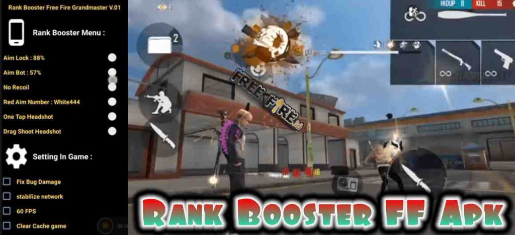 Download Rank Booster Ff Apk Auto Headshot Booyah 2023