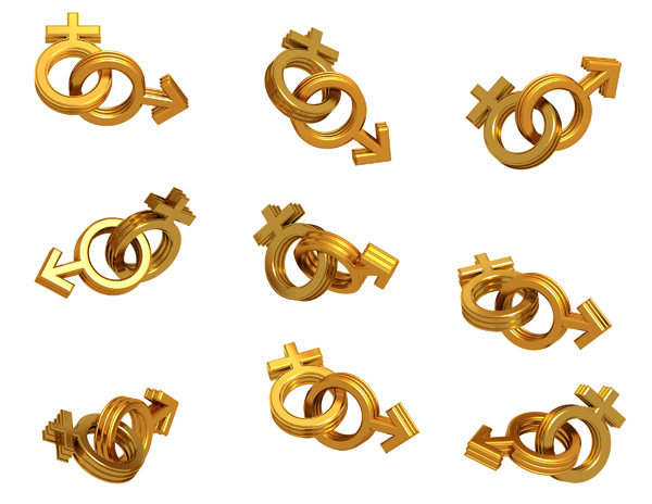 Golden Gender Symbols Psd Icons And Picture Free Downloads And Add