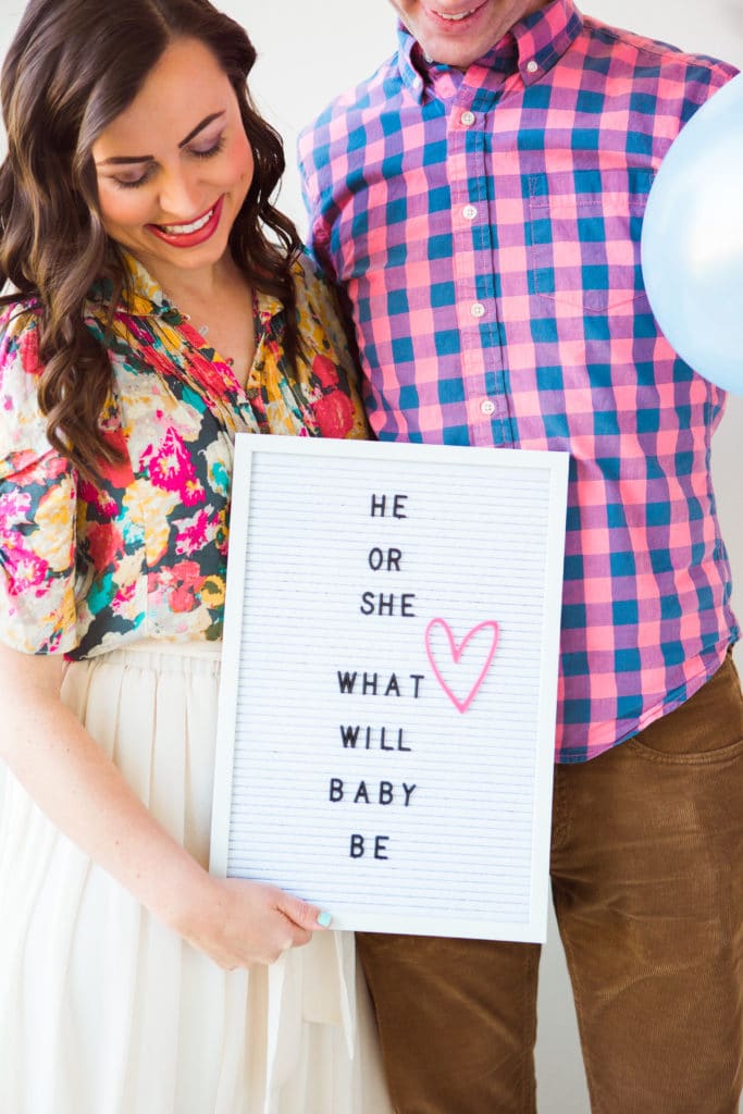 Outdoor Gender Reveal Party Its A Friday Were In Love