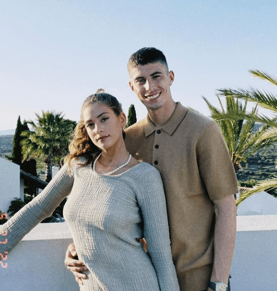 Kai Havertz Of Chelsea Celebrates The Birthday Of His Lover Sophia