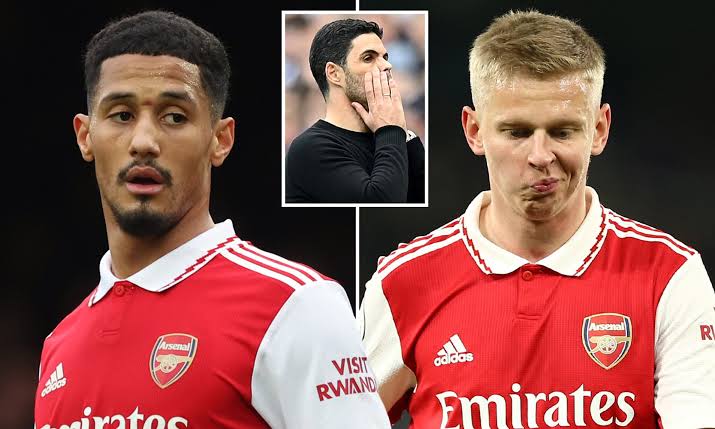 Mikel Arteta Confirms William Saliba And Oleksandr Zinchenkos Injury