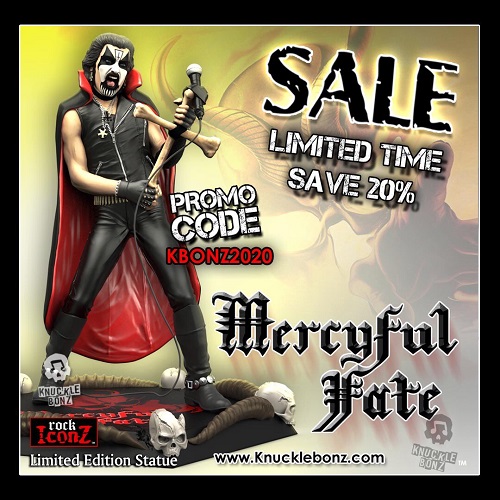 Mercyful Fate King Diamond Era Statue And ‘dont Break The Oath 3d