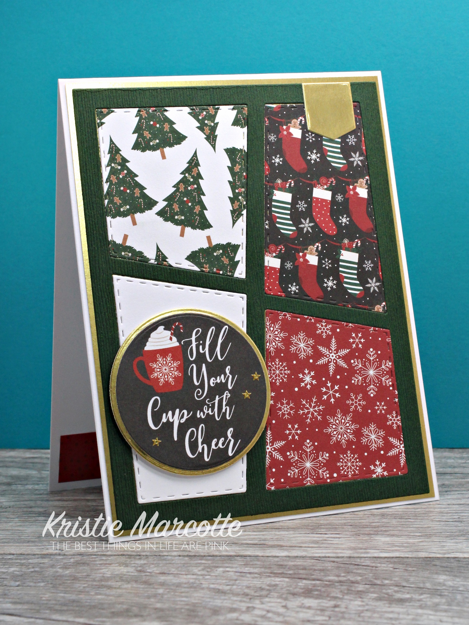 Echo Park A Gingerbread Christmas 25 Cards From One 6×6 Paper Pad