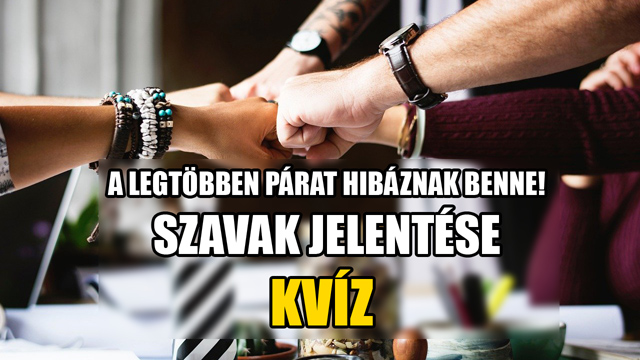 Régi Szavak Kvíz Téma Kví