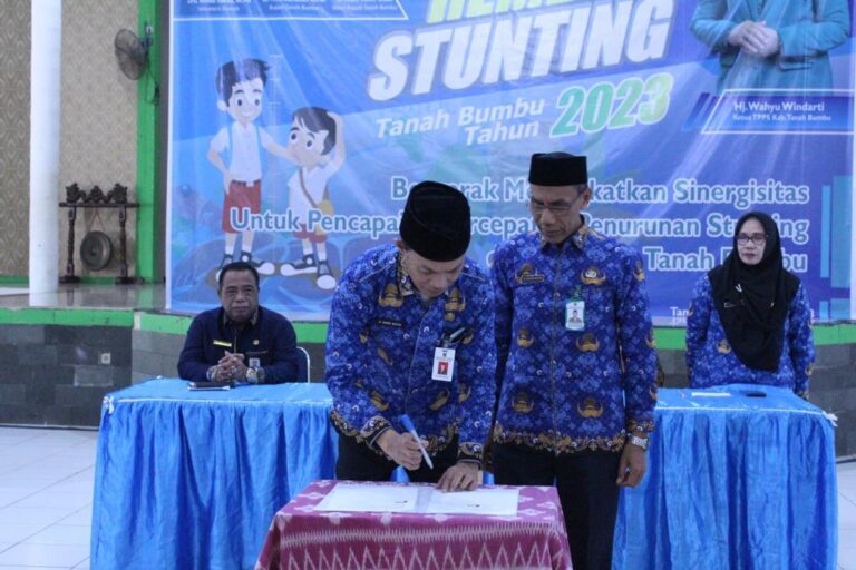 Rembuk Stunting Tahun 2023 Di Gedung Mahligai Bersujud Koranbanjarnet