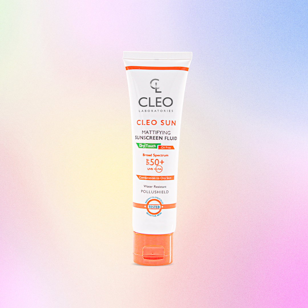 Cleo Dry Touch Sunscreen Fluid Spf50 Kayanek