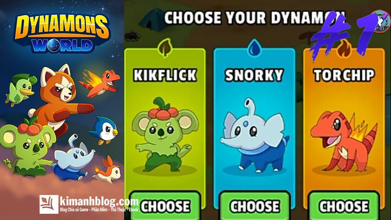 Dynamons World Mod Unlimited Coins Gems Game Hay Cho Android