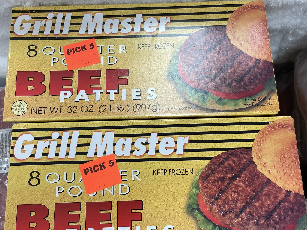 Grill Master Quarter Pound Beef Patties Kingsland Meats