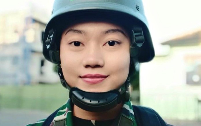 Potret 4 Prajurit Wanita Tni Yang Berparas Cantik