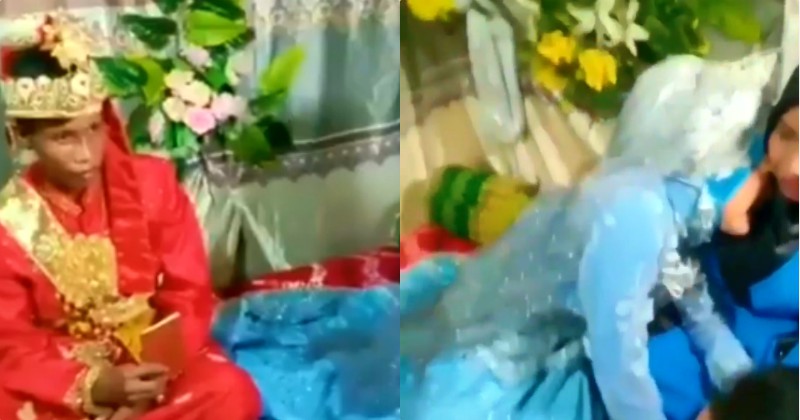 Viral Tangis Pengantin Wanita Pecah Usai Diraba Mempelai Pria Begini